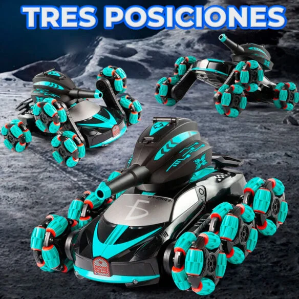 Tanque a control remoto ele-gate todo terreno con lanzador de agua ...